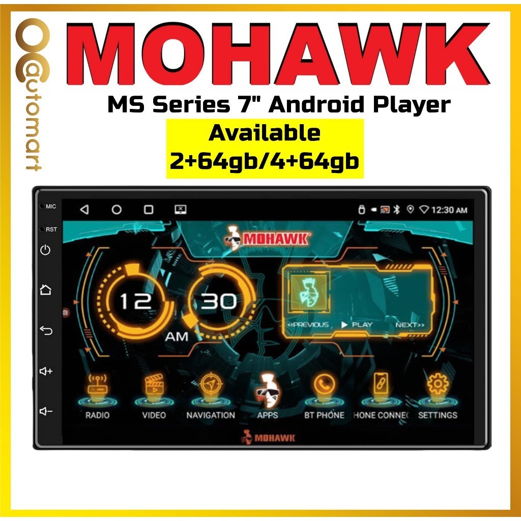 [Installation Provided] Mohawk 7" Inch MS Series ME Series Car Android ...