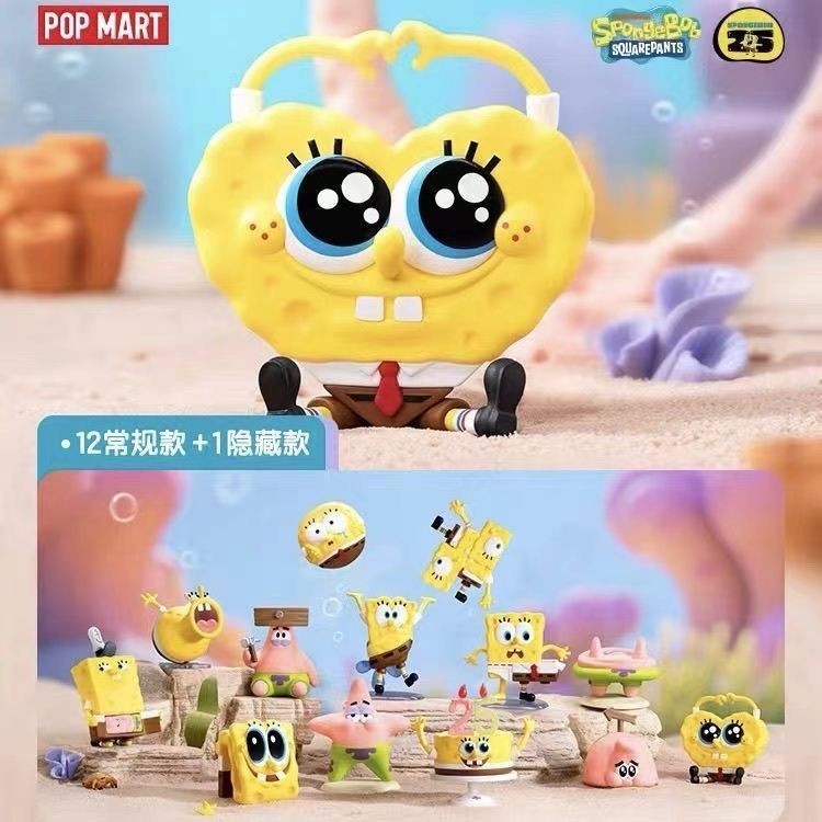 New Product POPMART official Genuine POPMART POPMART SpongeBob ...