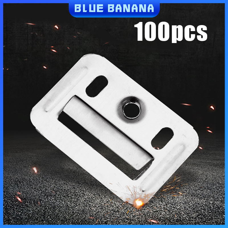 100pcs WPC Wall Cladding Clip PVC Wall Panel Clip WPC Ceiling Fluted ...