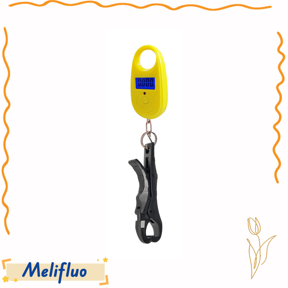 MELIFLUO Fishing Electronic Scale, Handheld Plastic Fish Lip Gripper ...