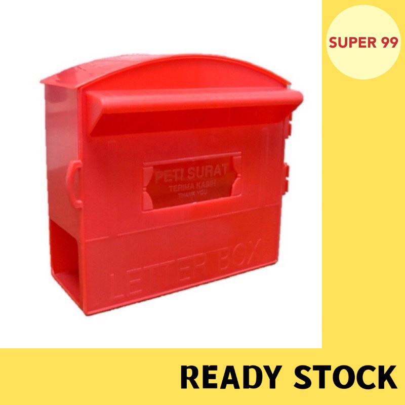 PVC Post Letter Box / Plastic Mail Box / Peti Surat Plastik / Mailbox ...