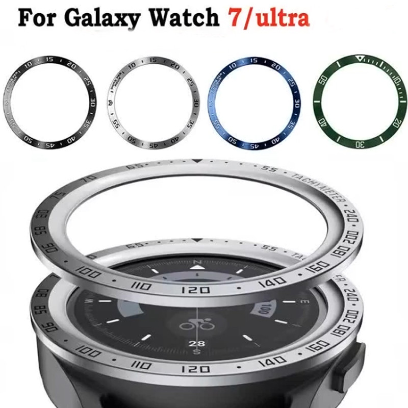 Metal Bezel Rings for Samsung Galaxy Watch Ultra 47mm Steel Bezel ...