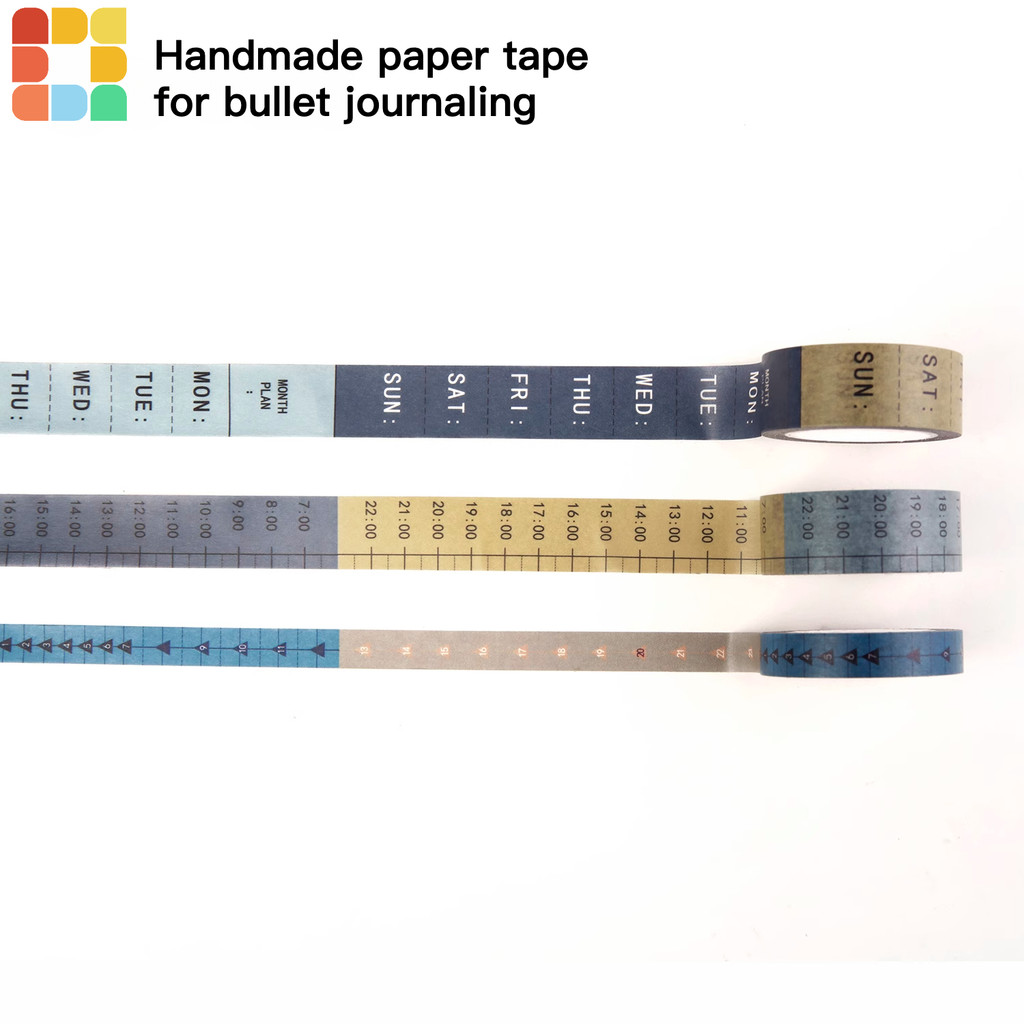 Mudaga Tape Timeline Tape Creative Japanese Style Practical Mobile Plan ...