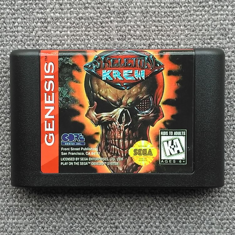 Sega MD Cologne Warriors GENESIS SKELETON KREW | Shopee Malaysia