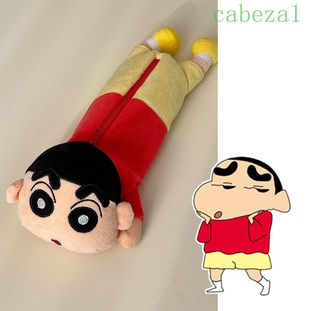 CABEZA Crayon Shin Chan Pencil Bag, Anime Plush Doll Crayon Shin Chan ...