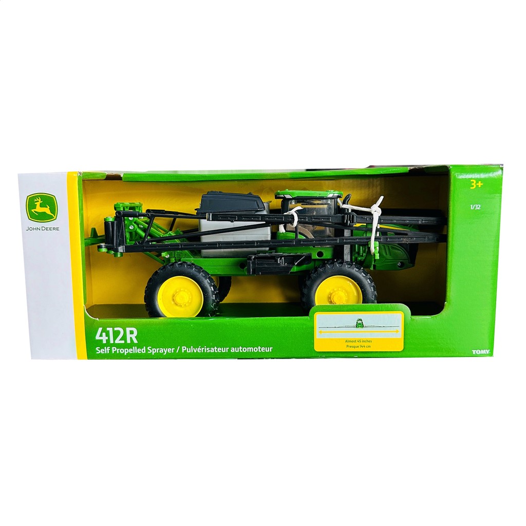 TOMY412R John Deere Automatik Sembur Traktor John Prestige 1/32 Model ...