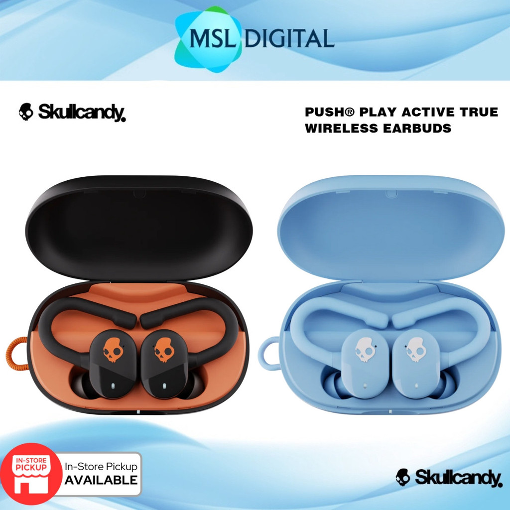 Skullcandy Push Play Active True Wireless Earbuds | Shopee Malaysia