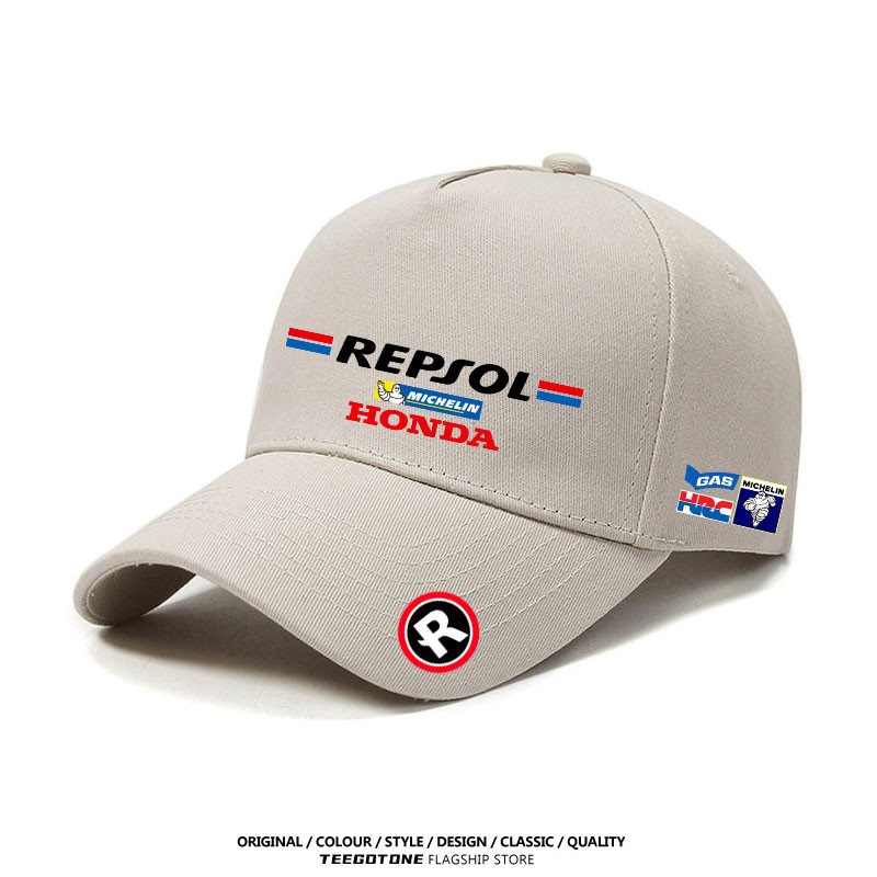 Marquis MOTOGP Honda HRC Motorcycle Enthusiasts Casual Duck Tongue Cap ...