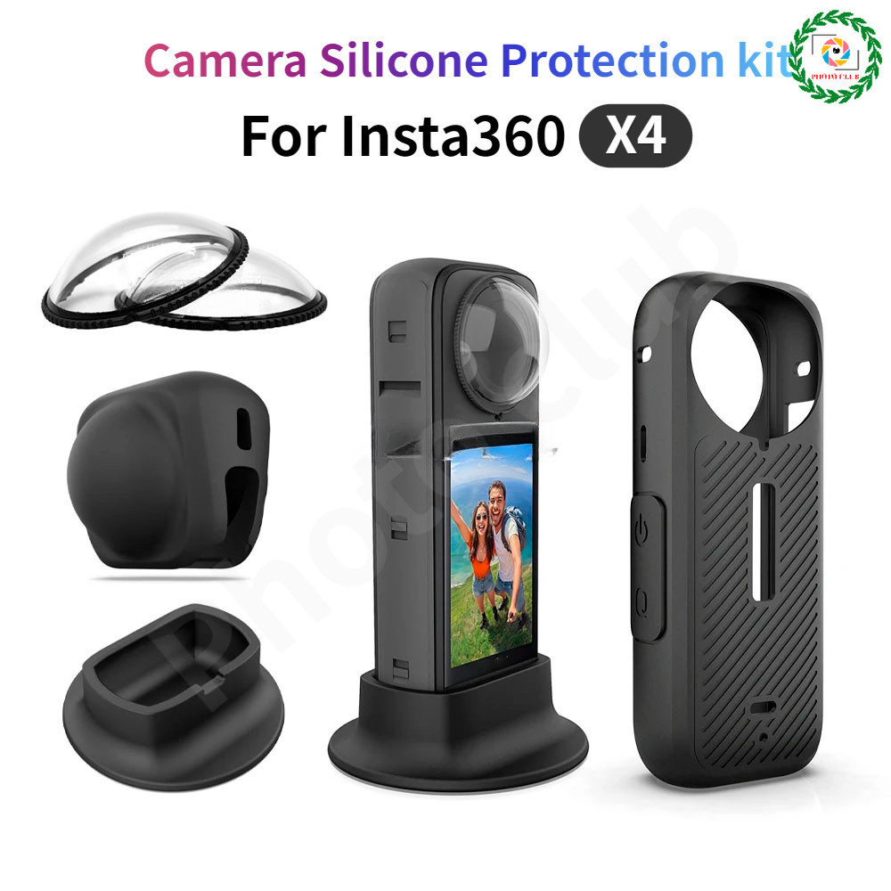For Insta360 X4 lens cover accessories insta360 x4 Silicone Desktop ...