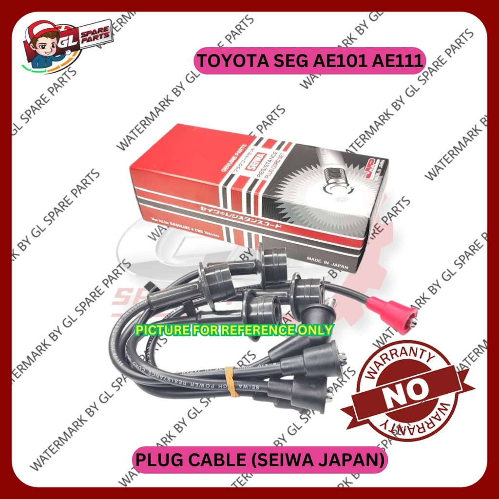 SEIWA MADE IN JAPAN PLUG CABLE TOYOTA COROLLA SEG AE101 AE111 (NO ...