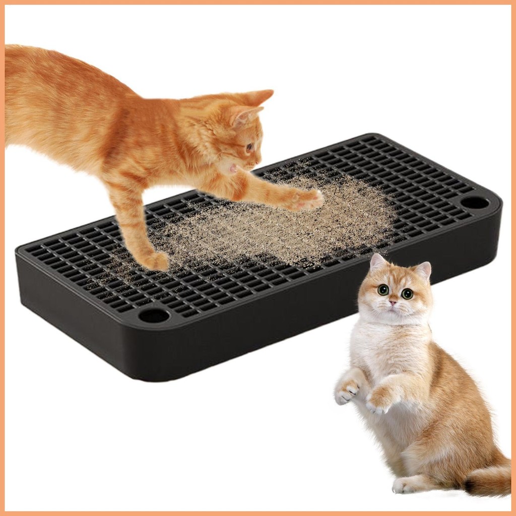 Elevated Cat Litter Ramp Cat Step for Litter Box with Filter Function ...