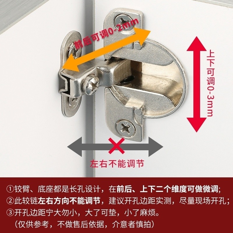 Inner Door Hinge Ultra Short Arm Hidden Hinge Full Cover Side Panel 25 ...