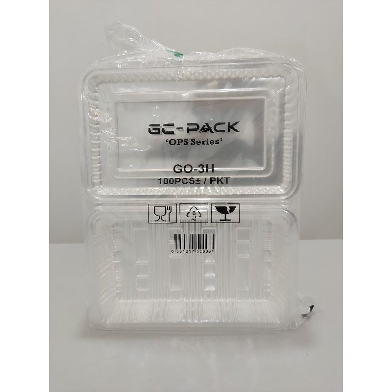 GC Pack OPS Go 3H Bekas Makanan Kuih muih 1pkts-100pcs+- | Shopee Malaysia