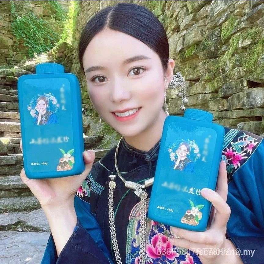 Shampoo Tea Leaf Powder Shampoo Natural Tea Seed Powder Shampoo Pure ...