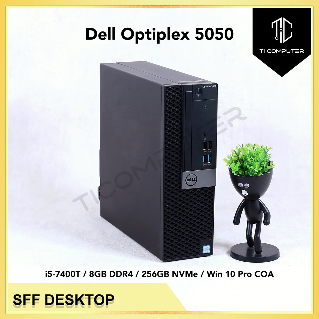 Dell Optiplex 5050 SFF Intel Core i5-7400T 8GB DDR4 RAM 256GB NVMe SSD ...