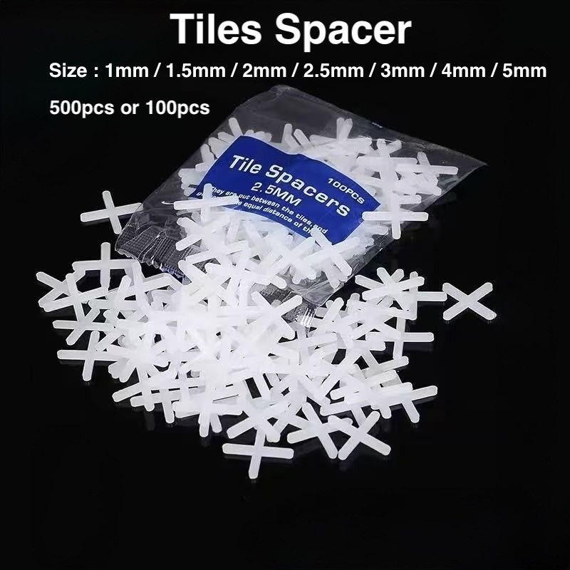 Tiles Spacer/Tiles Cross 500pcs/100pcs | Shopee Malaysia