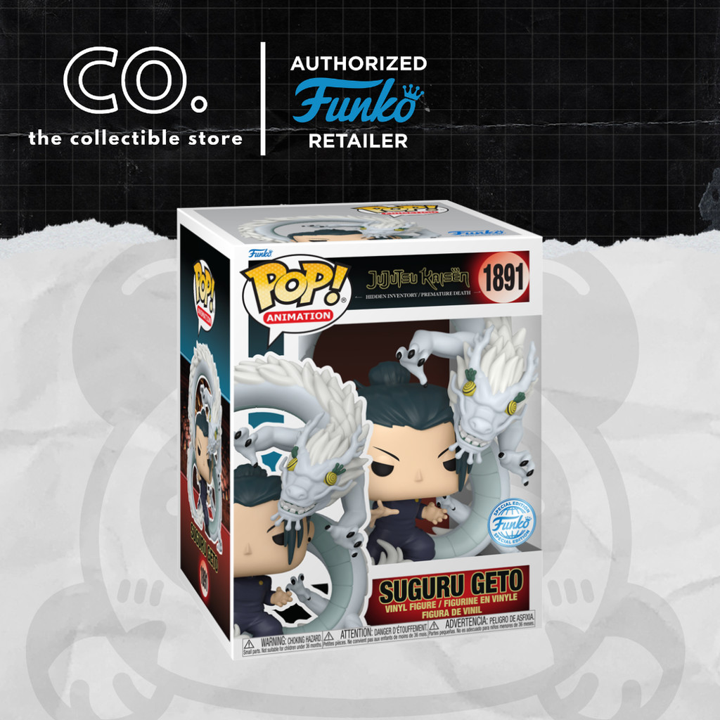 Funko Pop! Jujutsu Kaisen Suguru Geto w/ Dragon 1891 Special Edition | Shopee Malaysia