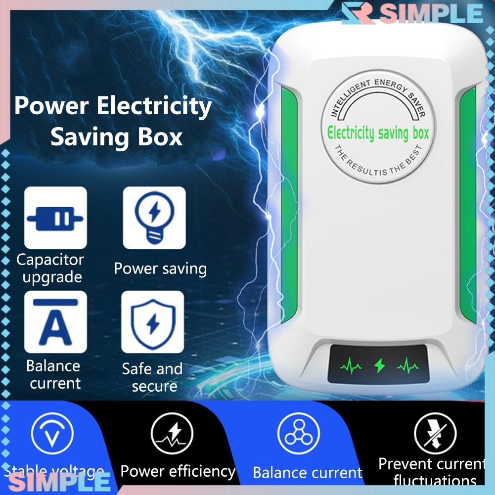Smart Power Saver Device Voltage Stabilizer & Surge Protector Reduce ...