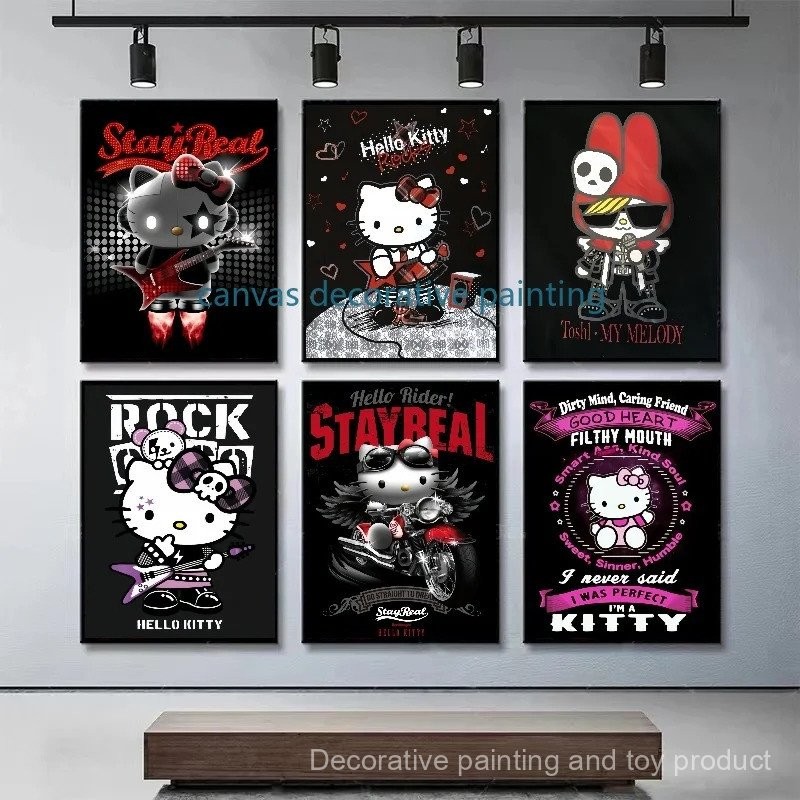 MINISO Sanrio Cute Cartoon Characters Hello Kitty My Melody Anime ...