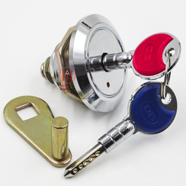 Safe Universal Lock Cylinder Lock Safe Cylindrical Hexagonal Key Old ...