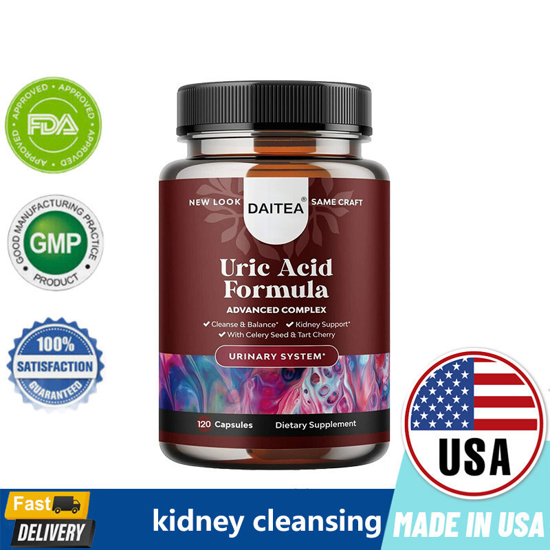 Herbal Uric Acid Cleanse and Detox - Essential Daily Kidney Cleanse and ...