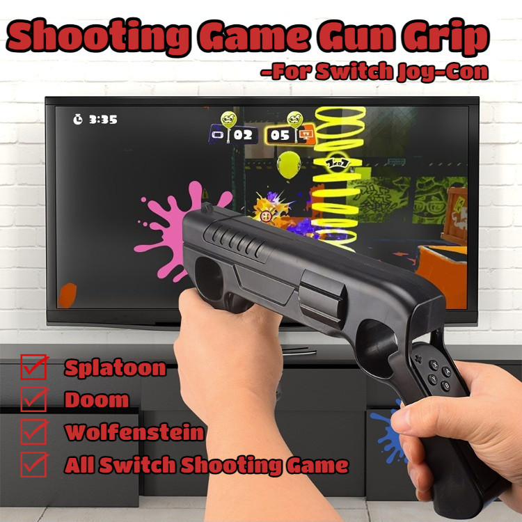 Shooting Game Grip Joy-Con Accessories Somatosensory for Nintendo ...