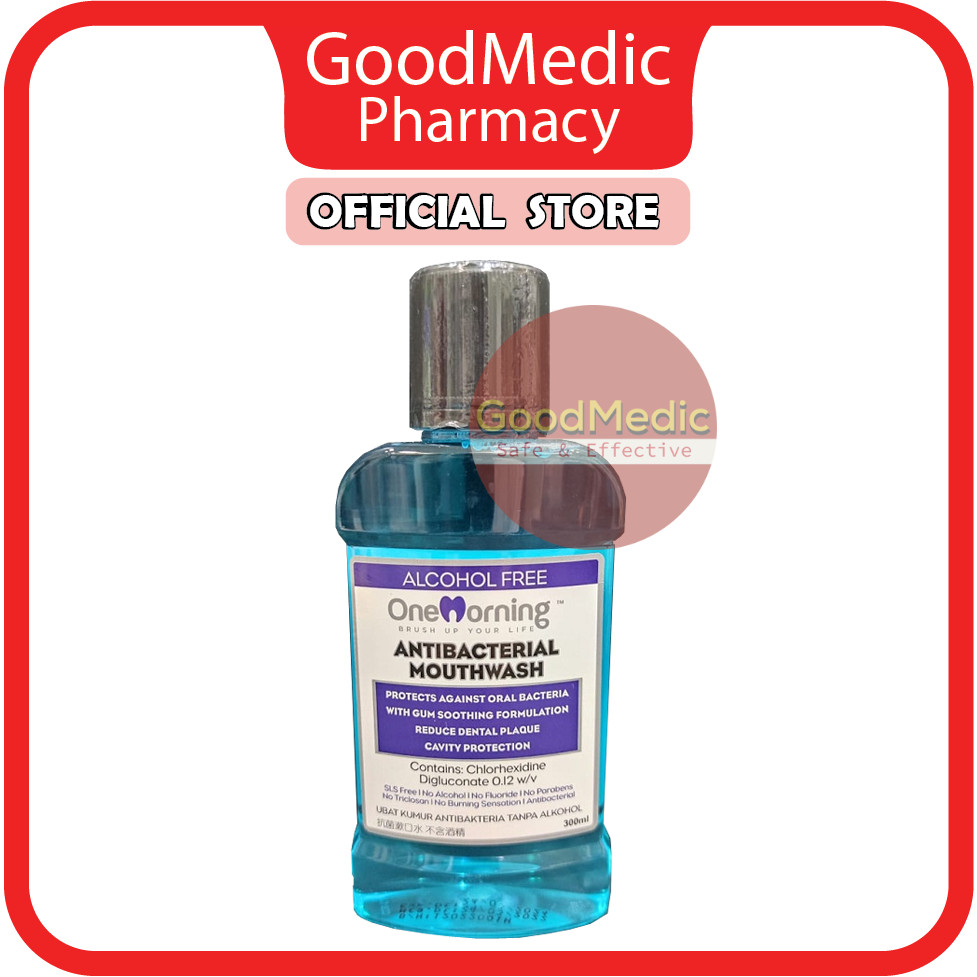 One Morning (Alcohol Free) Antibacterial Mouthwash 300ml with ...
