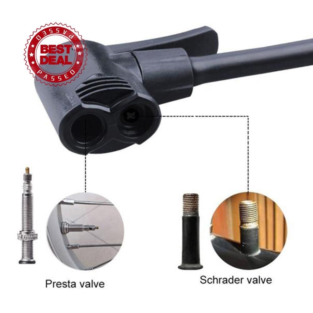 Bicycle Pump Inflator Conversion Nozzle Integration Adapter Head Tyre ...