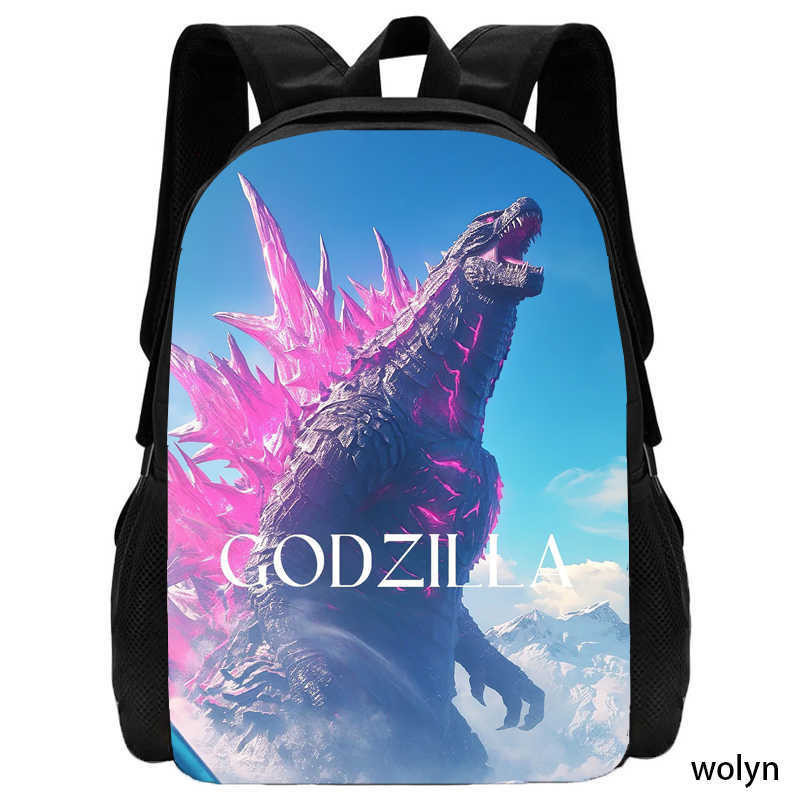 Godzilla x Kong 2 backpack for Student | Shopee Malaysia