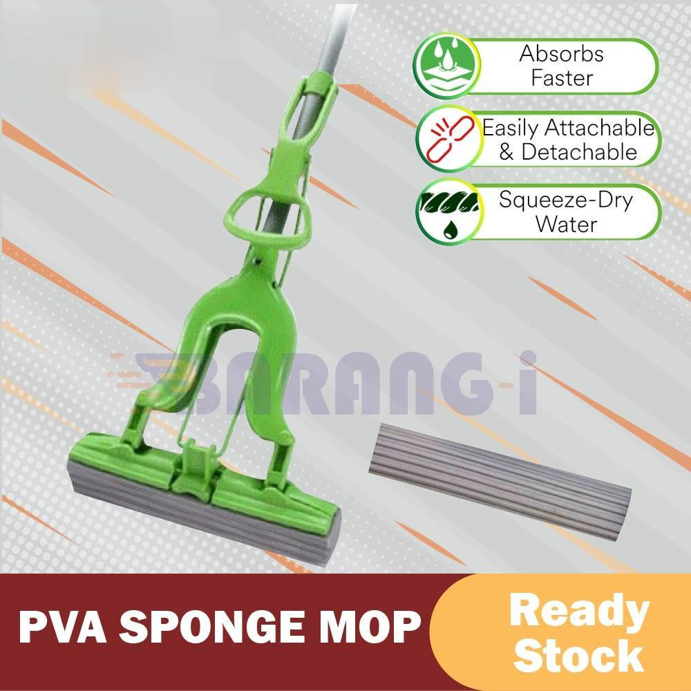 3M Scotch-Brite Hand Free Quick Dry PVA Sponge Mop | Shopee Malaysia