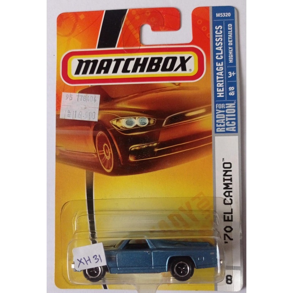 Matchbox - 70 El Camino Heritage Classic Blue | Shopee Malaysia