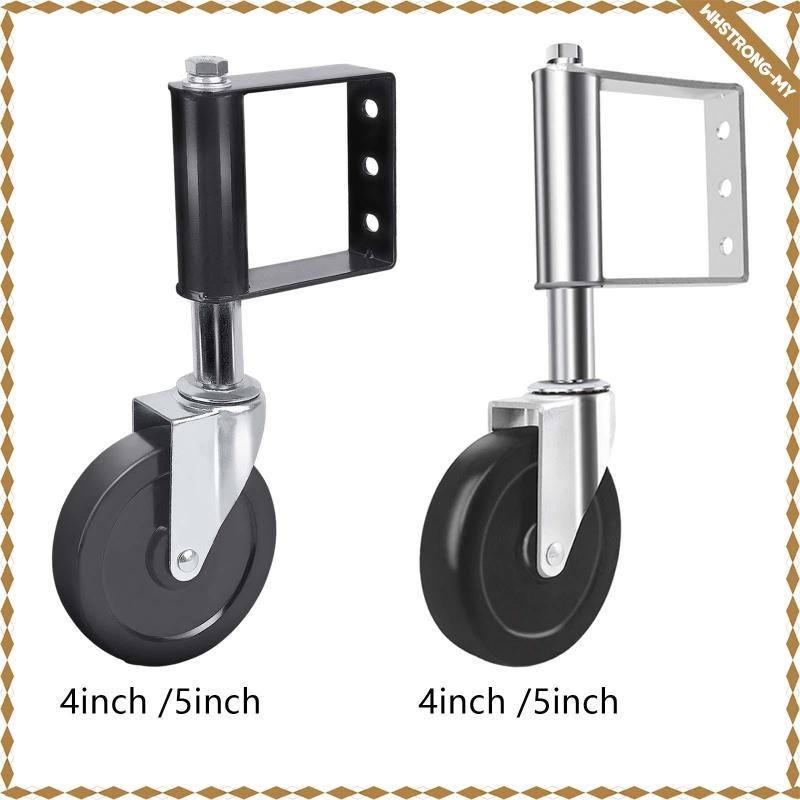 [WhstrongMY] Gate Caster Spring Loaded Gate Wheel Heavy Duty Gate Easy ...