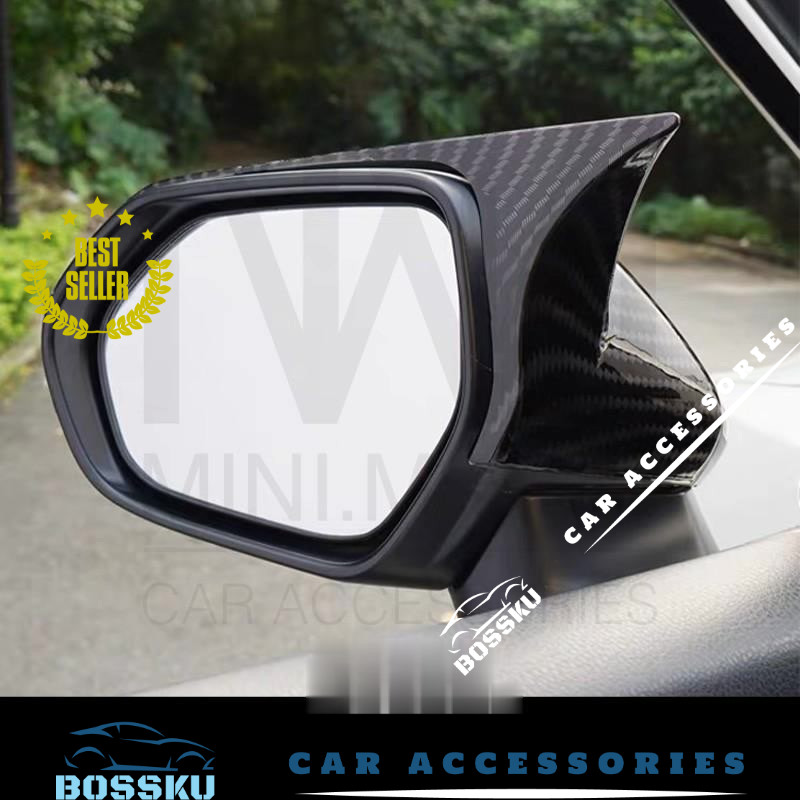 Toyota Camry (2018-2024) Side Mirror Cover BMW M4 Style Carbon Fiber ...