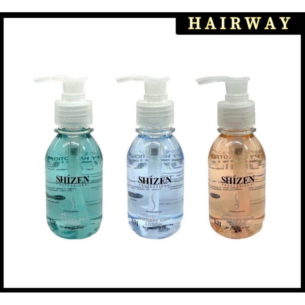 SHIZEN S31 Therapy Hair Lotion Crystal Oil Repair Serum 125ml | Shopee ...