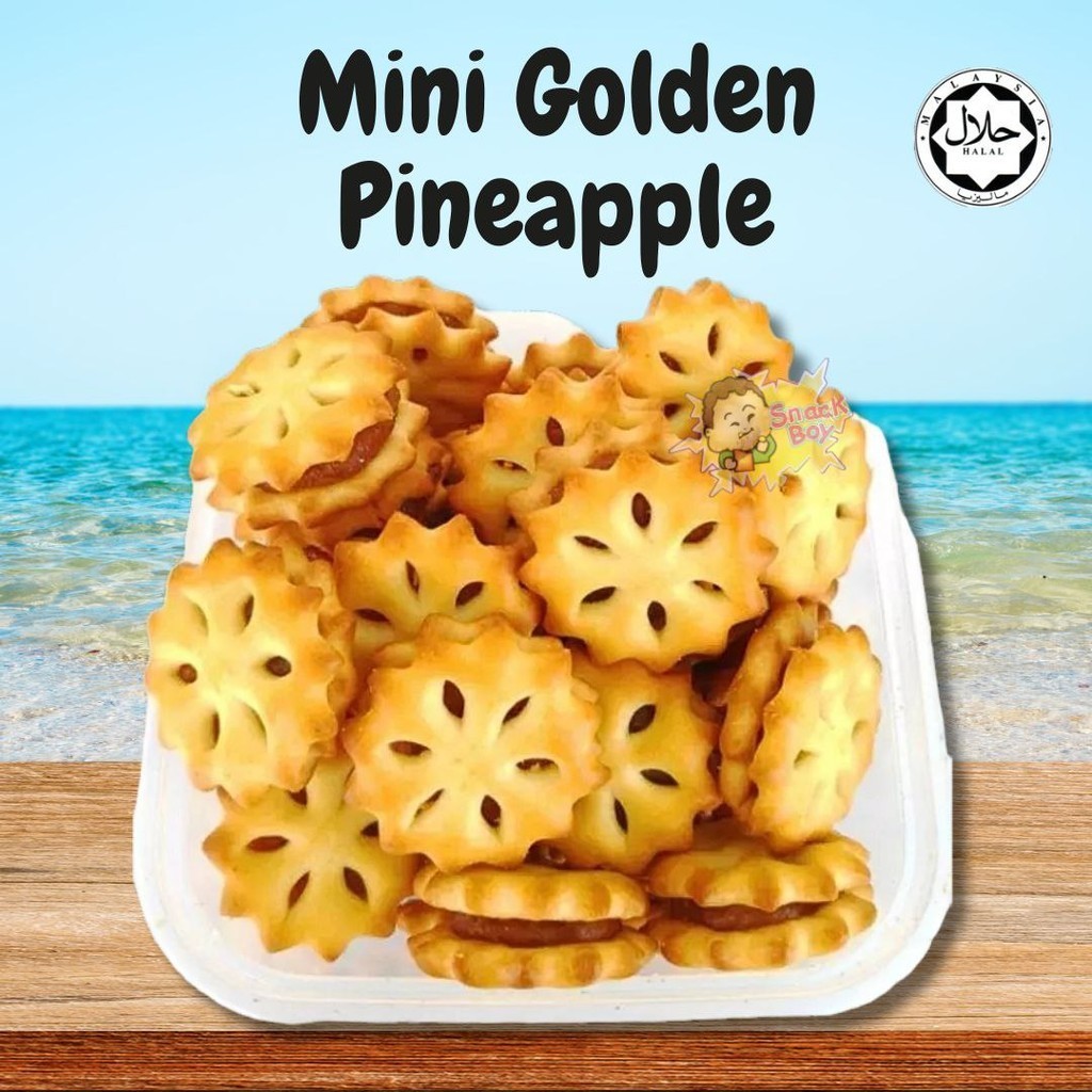 250g - 1KG Mini golden Pineapple Biskut Nenas 250g - 1kg | Shopee Malaysia
