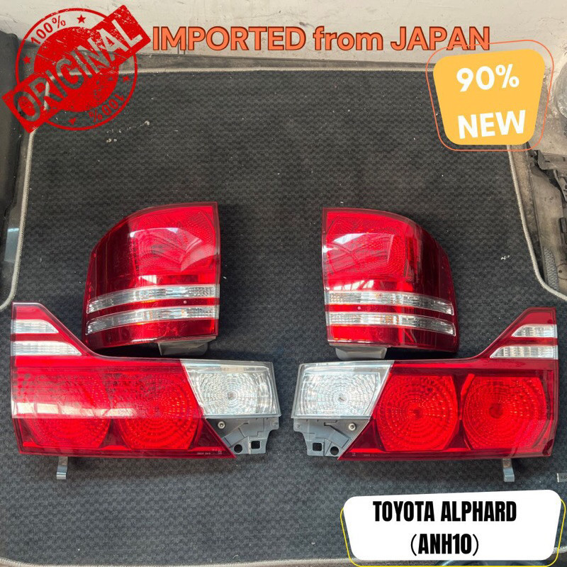 🇯🇵Original Toyota Alphard（ANH10）Tail Lamp Tail Light Japan Used ...