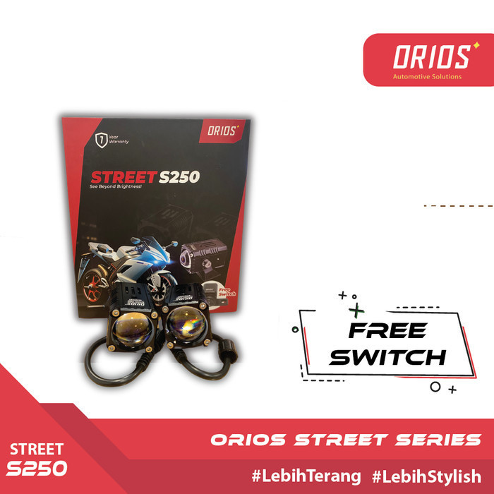 PUTIH Original | Orios S250 25 Watt D2 Laser Foglamp Shooting Light ...