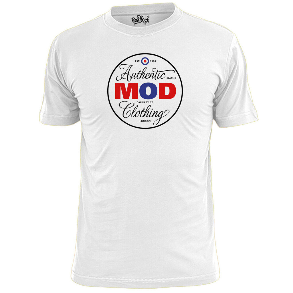 Mens Authentic Mod Clothing Mod T Shirt Jam Weller Who Quadrophenia ...