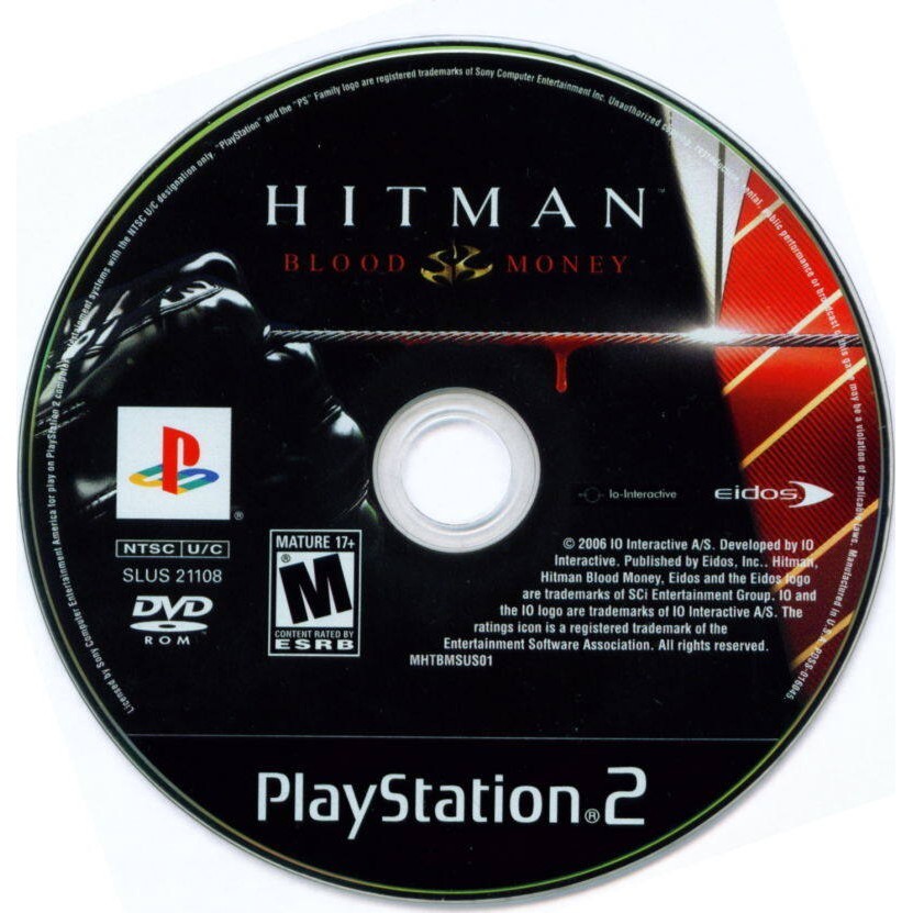 🔥PS2 Games CD DVD 🔥PS2 hitman blood money DVD game Playstation 2 ...