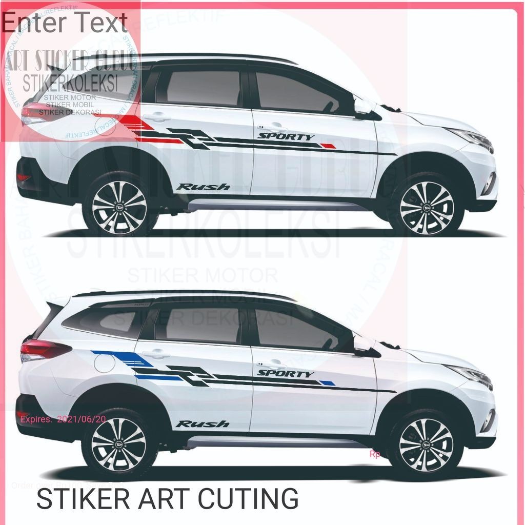 Car Cutting Stickers STRIPING lis Variations Car Stickers Car Cutting ...