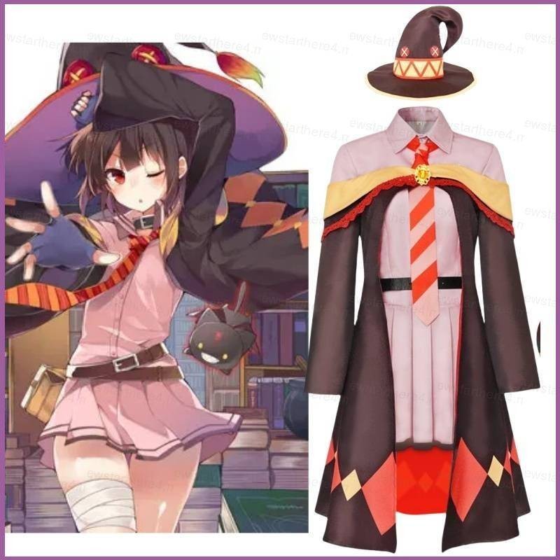 Niko Konosuba An Explosion on This Wonderful World Megumin dress hat ...