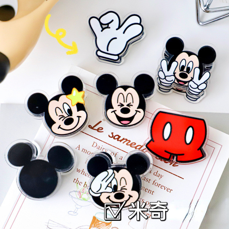 Cartoon Cute Mickey Series Refrigerator Sticker Personalized Magnetic ...