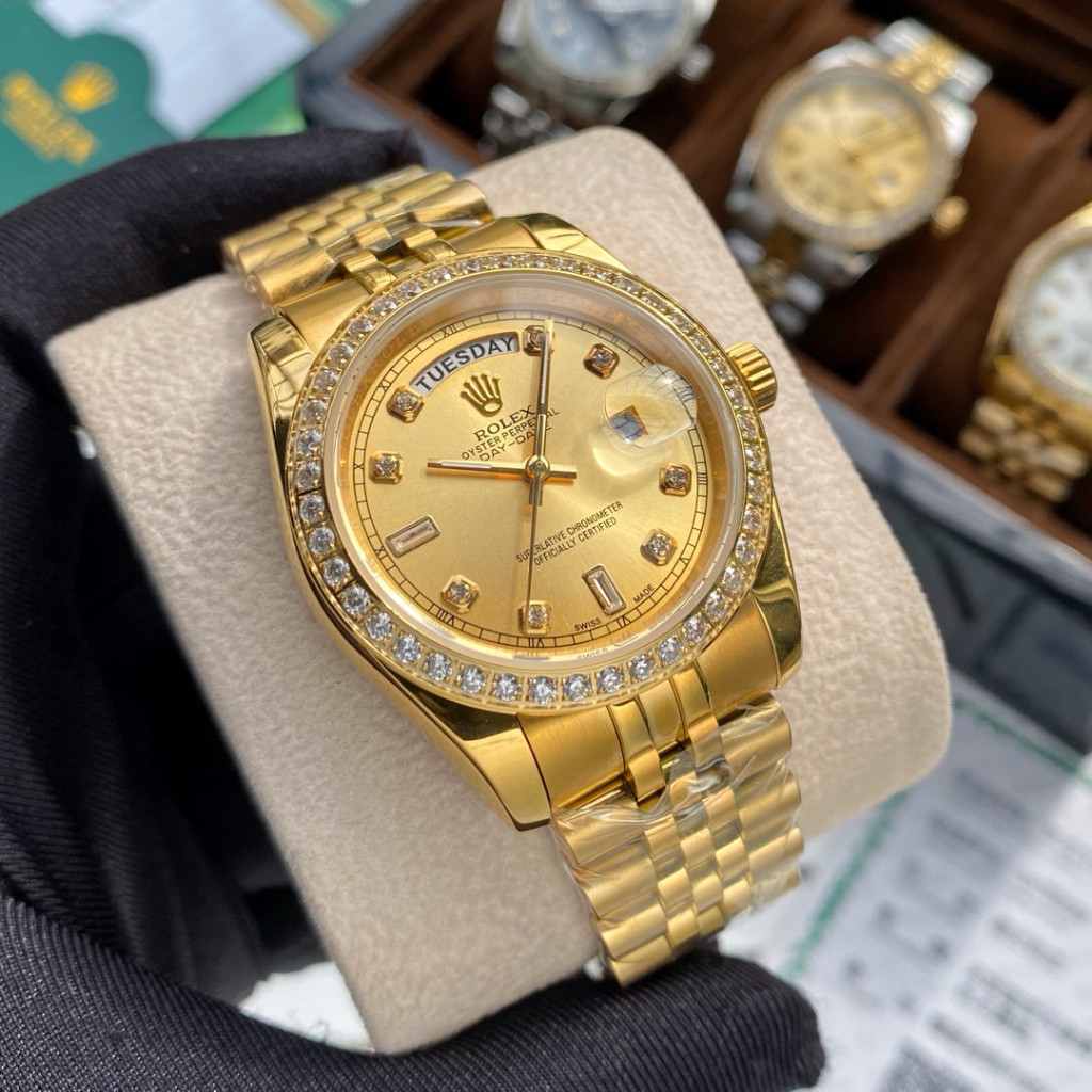 [R.X] Luxury Men's Watch 904L Stainless Steel Waterproof Fashion Couple ...