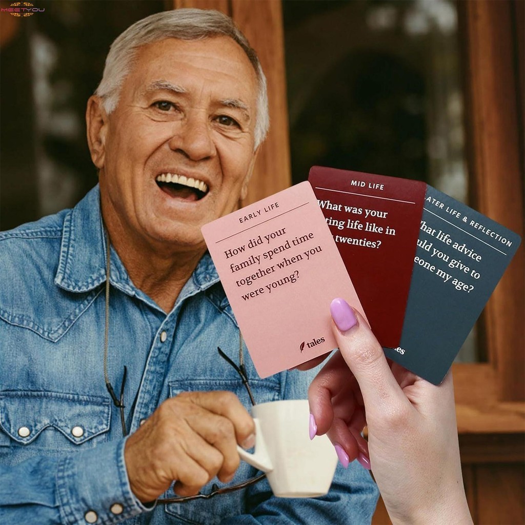 Life Story Interview Cards Know Parents Grandparents Tales Life Story ...