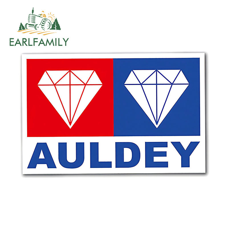 EARLFAMILY 13cm x 8.7cm Auldey Car Sticker Personality Sunscreen ...