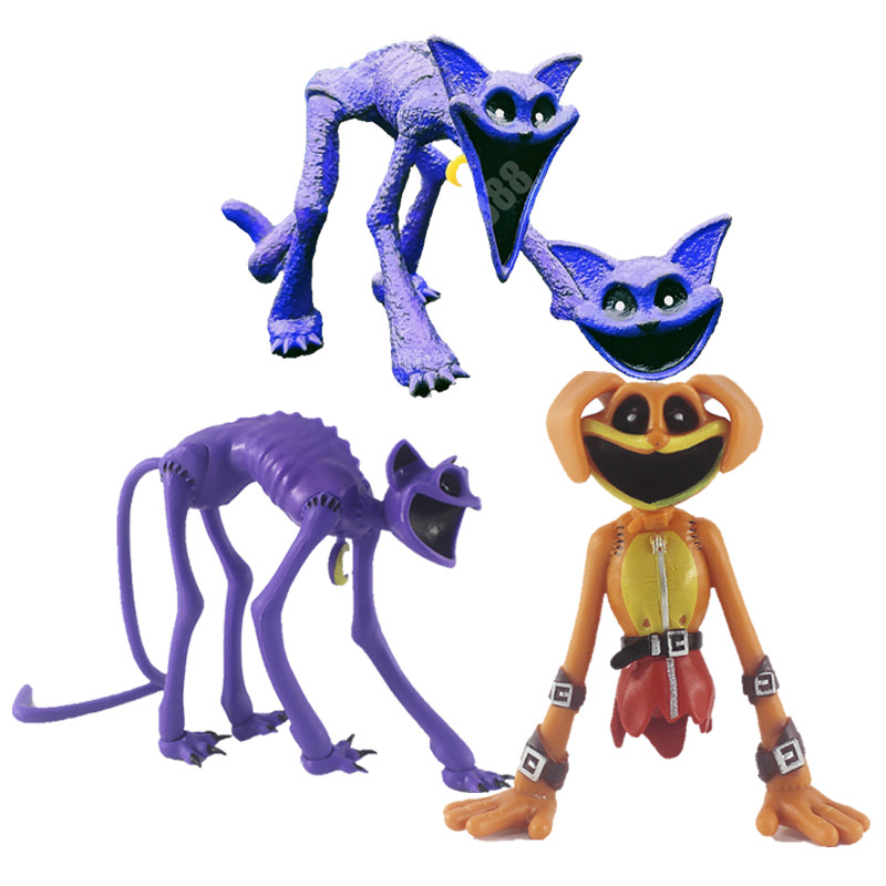 11CM Smiling Critters Action Figure CatNap DogDay Action Figure Horror ...