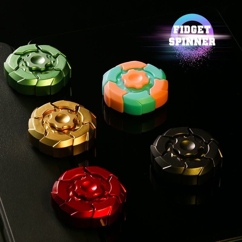 [Auto-Reset Tech] ABS Magnetic Fidget Spinner with Detachable Armor ...
