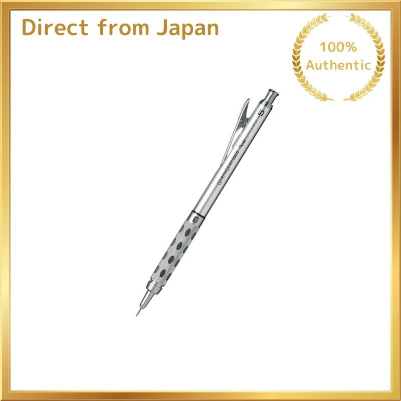 Pentel Sharp Pen Graphgear 1000 PG1015 0.5mm Silver 064 | Shopee Malaysia