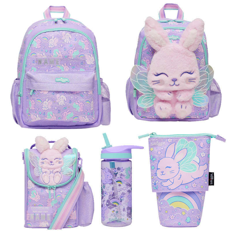 Australia smiggle Angel Rabbit Schoolbag Primary School Student Cartoon ...