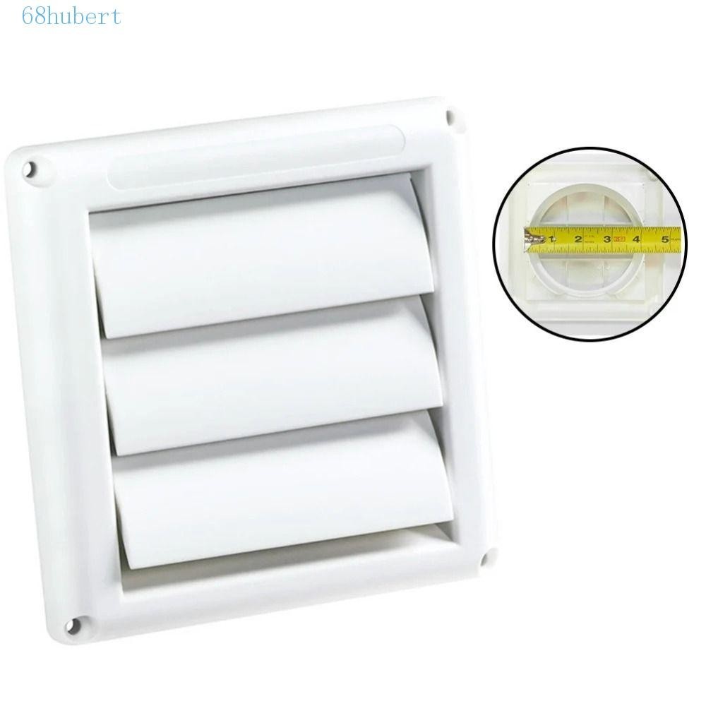 HUBERT Air Vent Grille, 4 Inch Plastic Ventilation Cover, Floor Vents ...